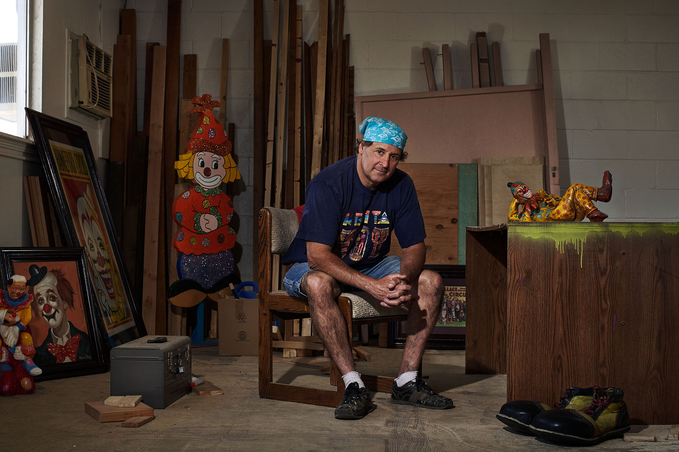 Steve Triola & the birth of his Clown Museum - Ross Feighery Photography